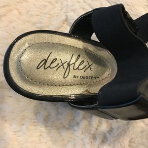 dexflex comfort | Shoes | Dexflex By Dexter Black Sandals | Poshmark